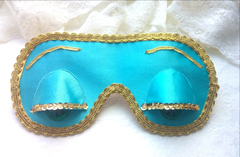 Holly Golightly Turquoise Sleep Mask Audrey Hepburn Night - Etsy