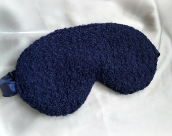 Navy Blue Eye Mask - Etsy