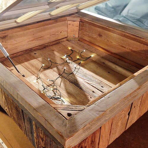 Shadow Box Display Table 3 Pane Antique Window Coffee Table - Etsy