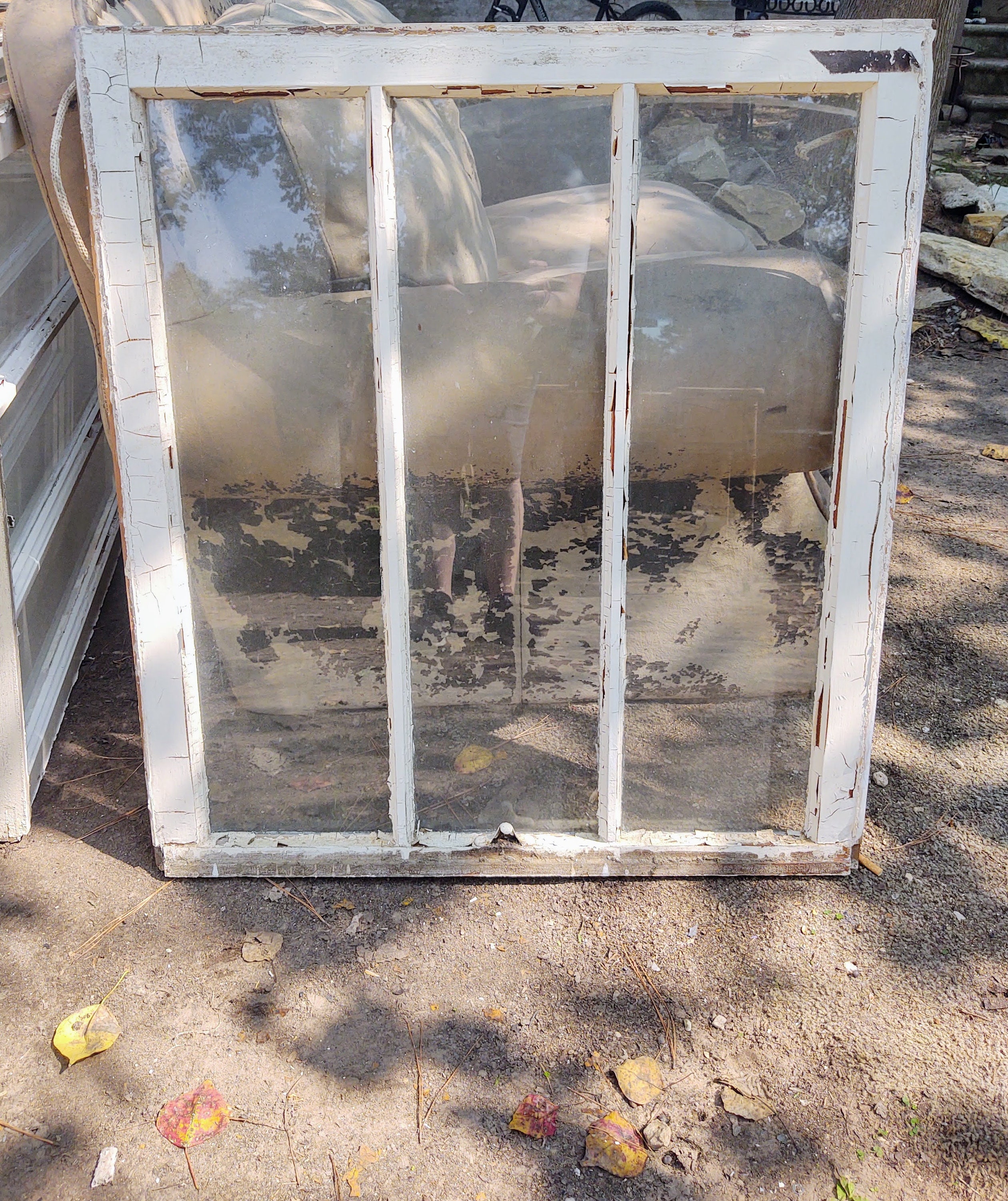 Shadow Box Display Table 3 Pane Antique Window Coffee Table - Etsy