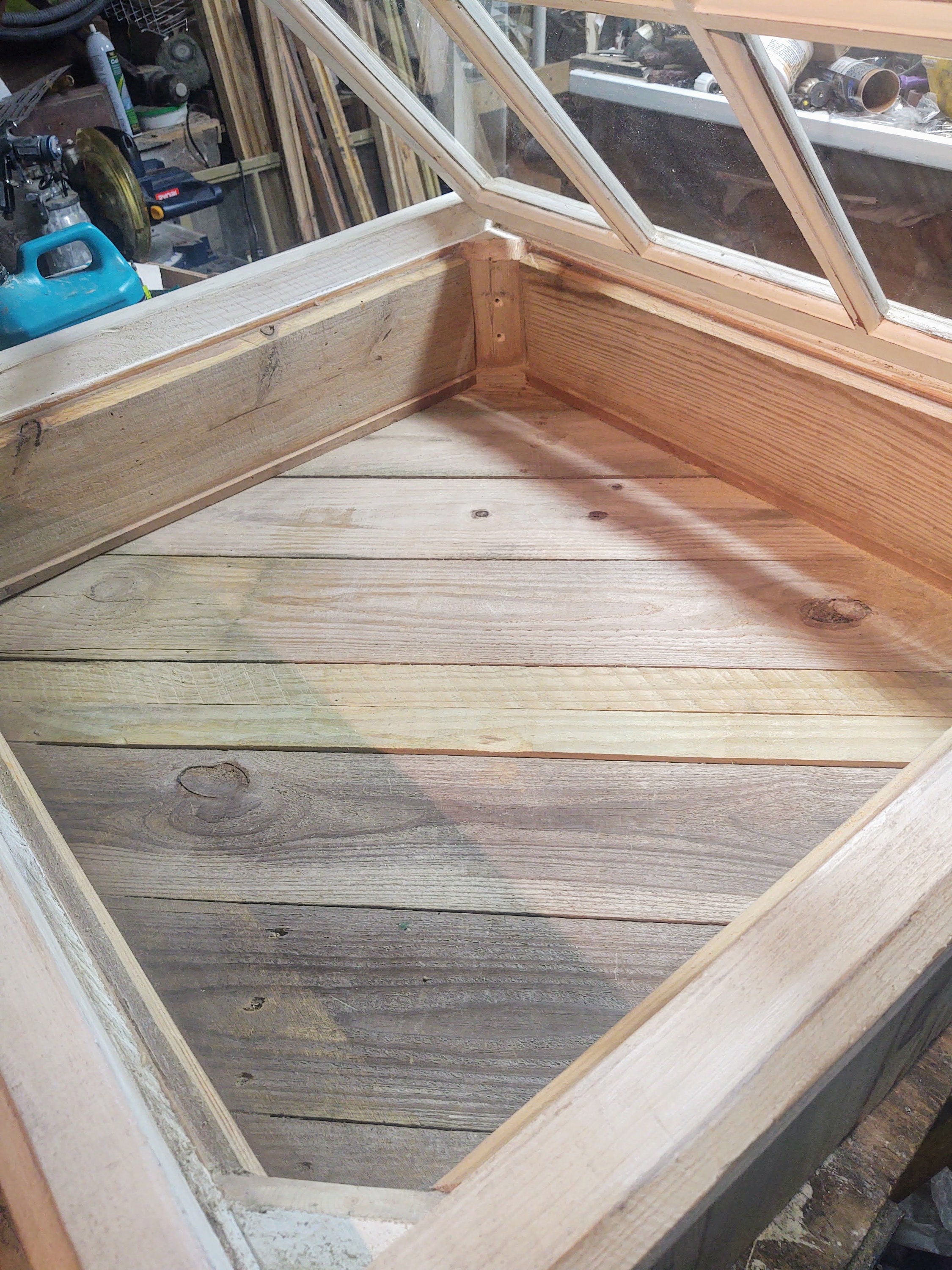 Reclaimed Wood Shadow Box Coffee Table: Antique Window Display - Etsy