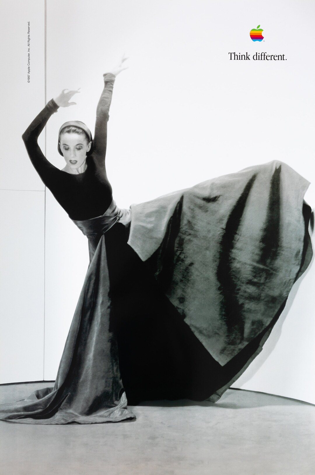 APPLE Think Different: Martha GRAHAM Original Poster - Etsy