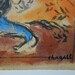 Marc CHAGALL : Jacob's Struggle With the Angel Signed Lithograph With ...