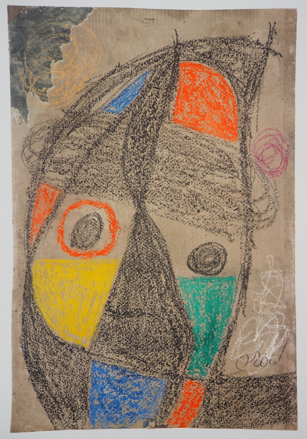 Joan MIRO: Surrealist Character Signed Lithograph - Etsy