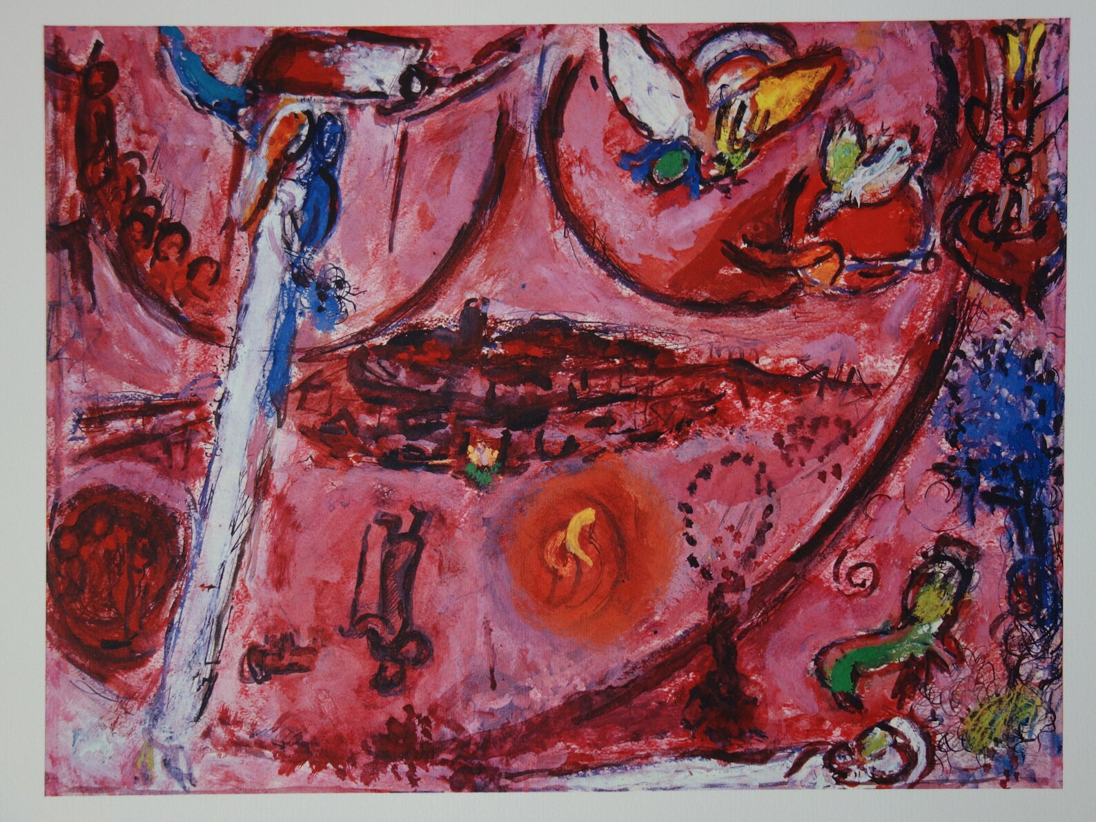 Marc CHAGALL : Songs of Songs III Signed Lithograph With COA - Etsy