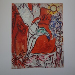 Marc CHAGALL: the Creation of Man Signed Lithograph - Etsy