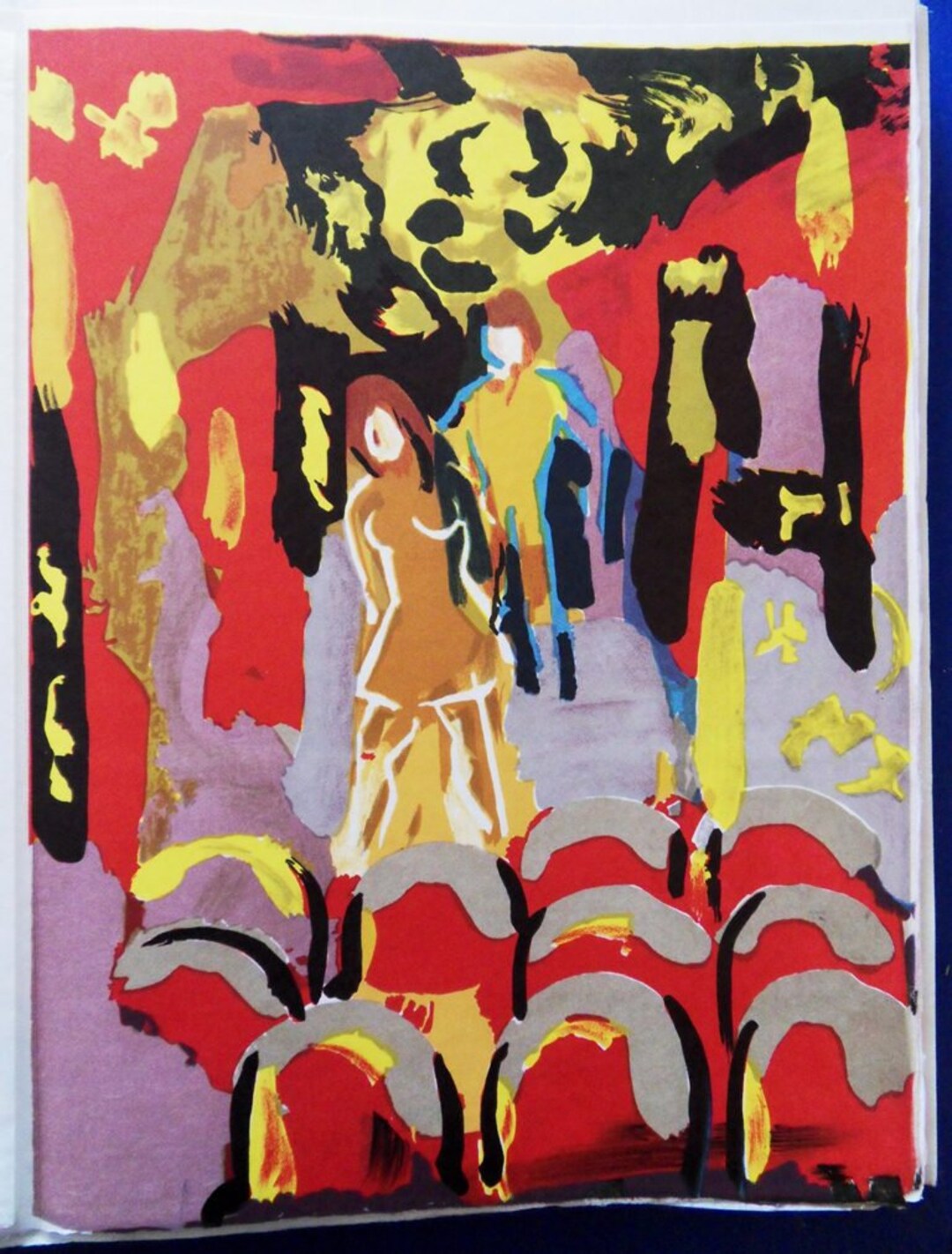 Pierre AMBROGIANI: Arrival at the Show Original Signed Lithograph - Etsy