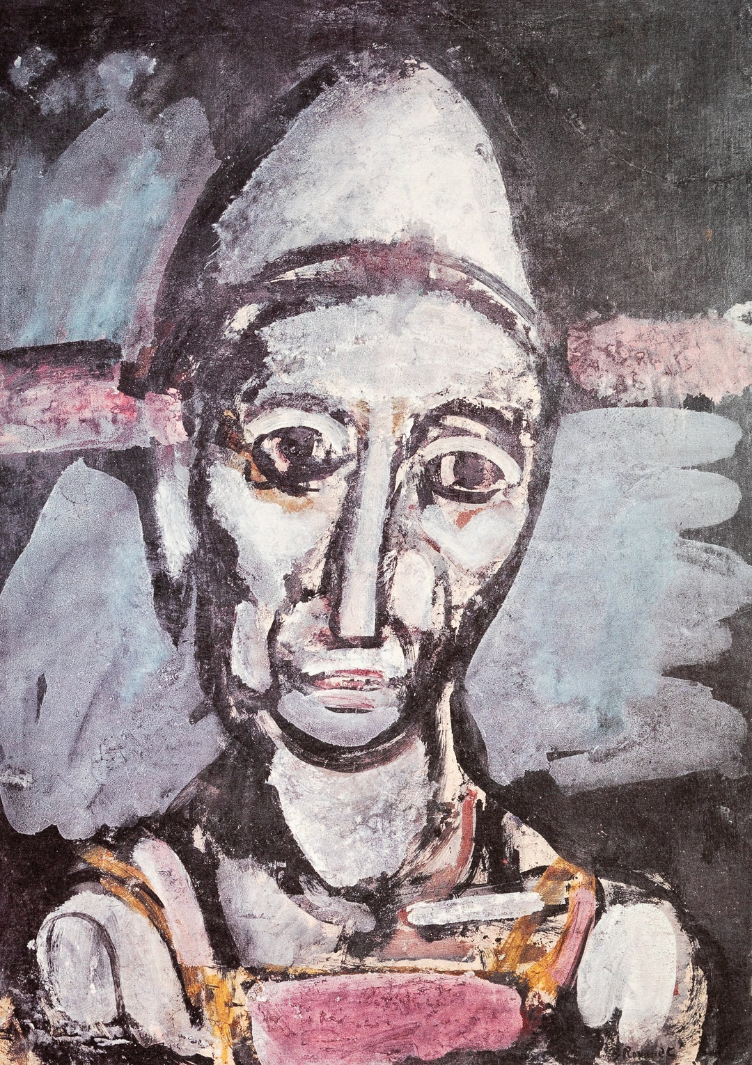 Georges ROUAULT: Pierrot the Clown Signed Lithograph - Etsy
