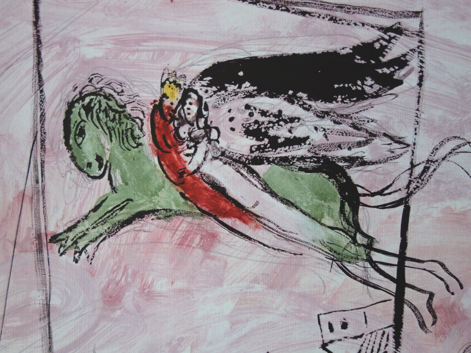 Marc CHAGALL : the Song of Songs IV Signed Lithograph With - Etsy