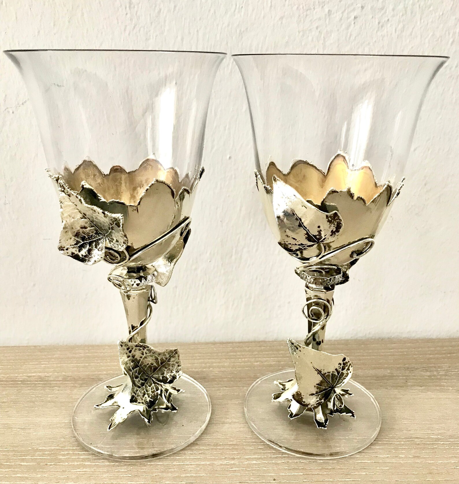 Victorian Wine Glasses | Vintage Wine Glass | Wine Lover | Wine Decor ...