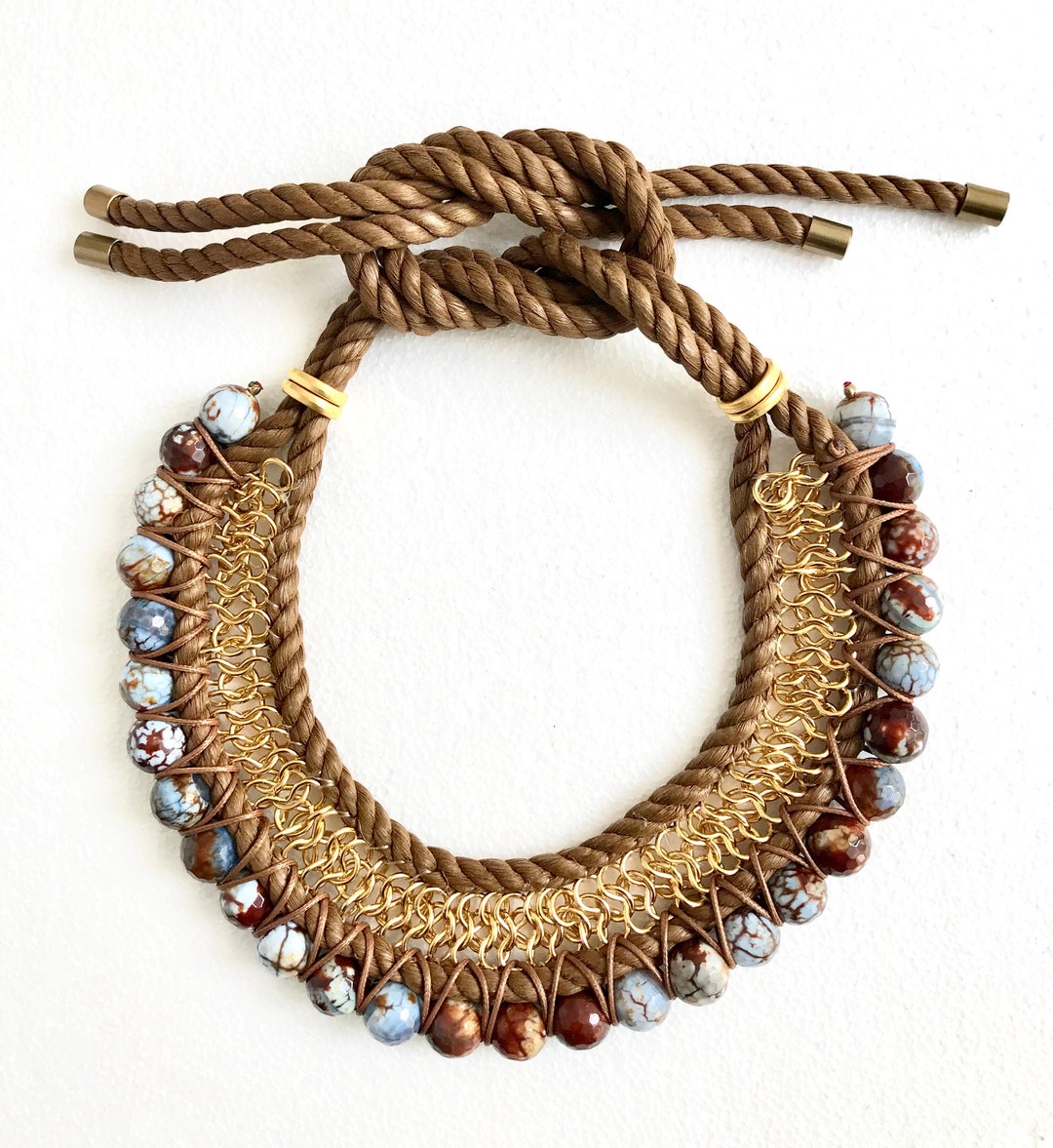 Tribal Necklace | Wirework Neklace | Native American Necklace | Tribal ...