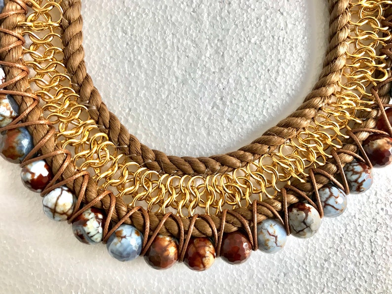 Tribal Necklace | Wirework Neklace | Native American Necklace | Tribal ...