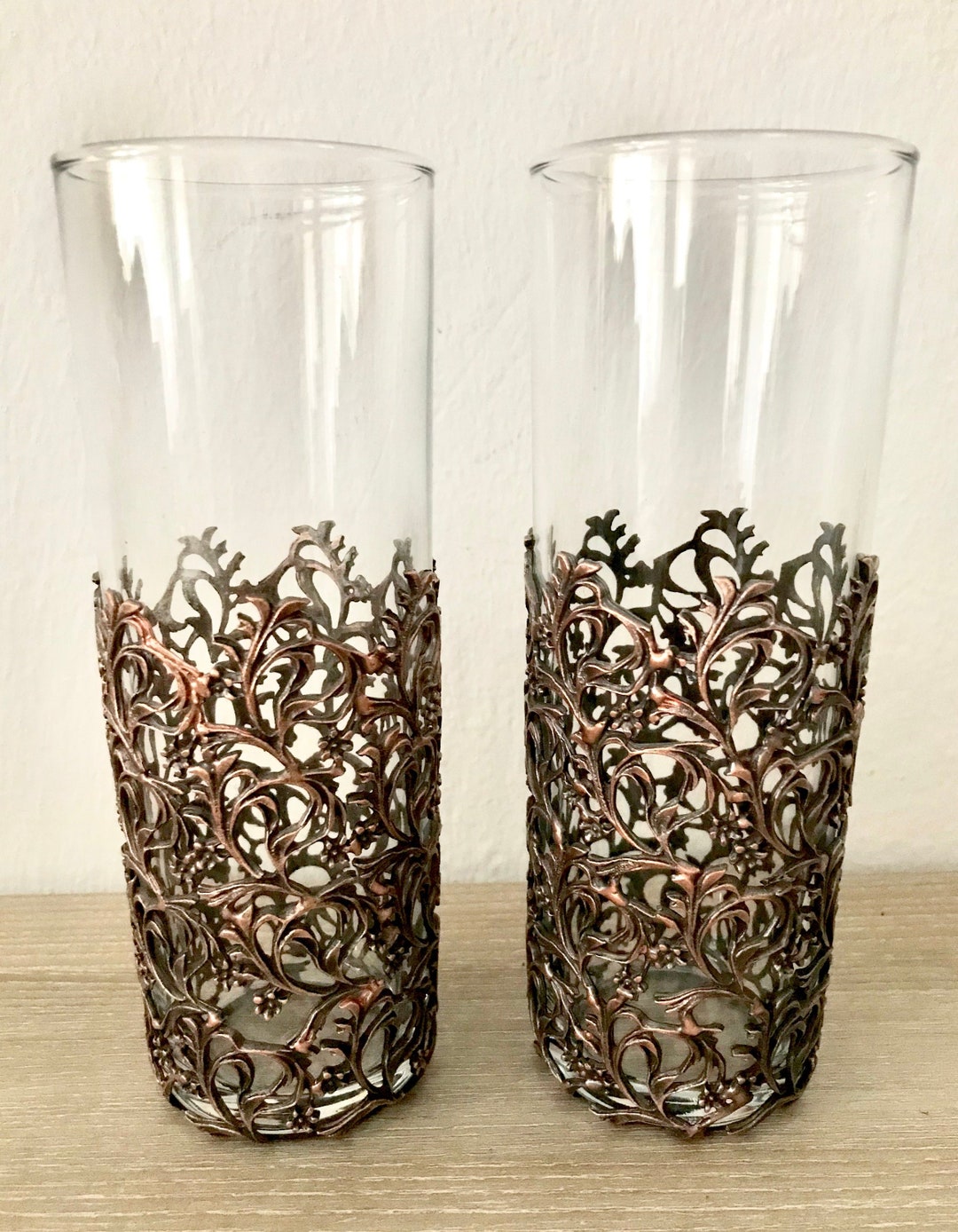 Vintage Cocktail Glasses | Long Drink Glass | Cocktail Gift ...