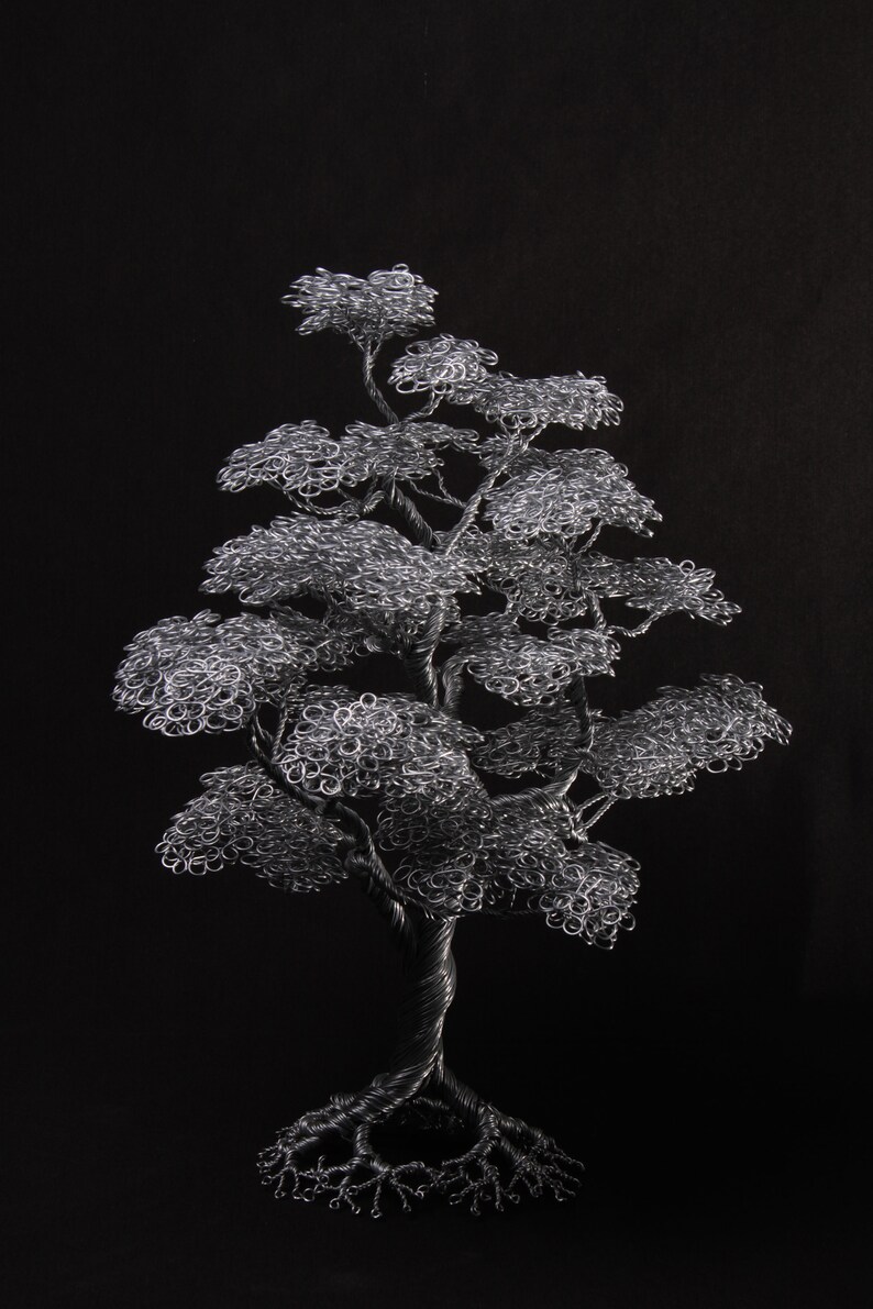 Large Wire Bonzai Tree - Etsy