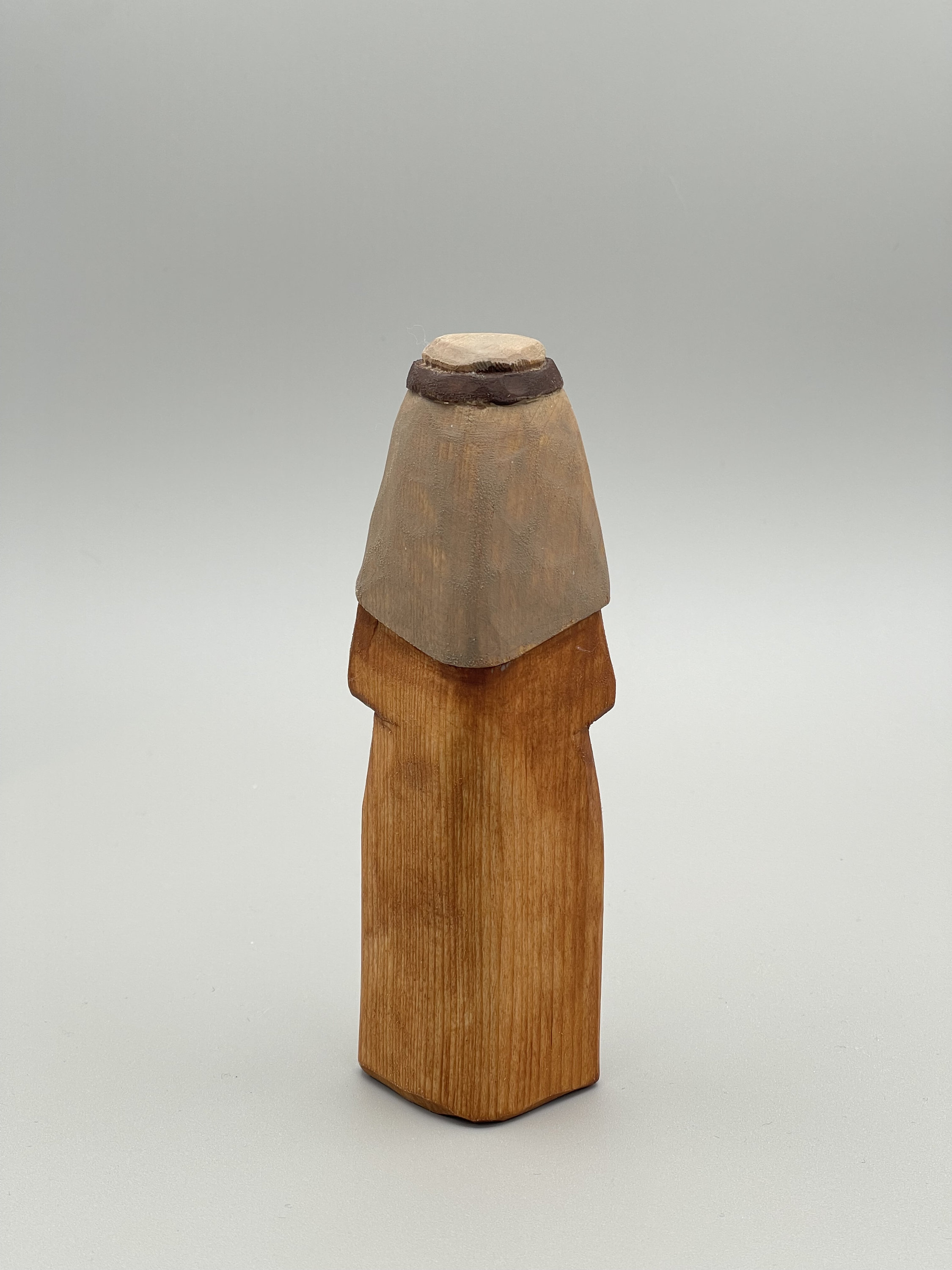 Hand Carved Wood Nativity Trio - Etsy