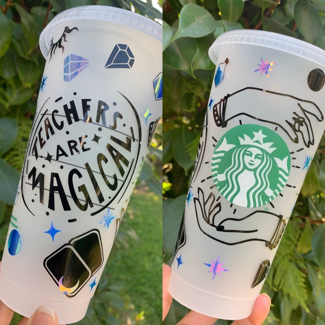 Teacher Boho Magic Cup, Witch, Witch Magic Cup, Magic Witch, Witch Cup ...