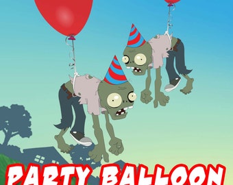 Zombie Balloon - Etsy