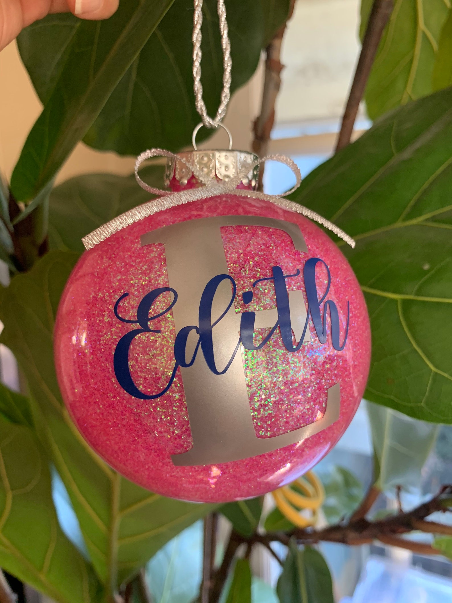 Monogram Christmas Ornaments-ornaments Kids Ornaments-christmas Gifts ...