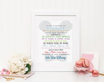 Disney classroom decor | Etsy