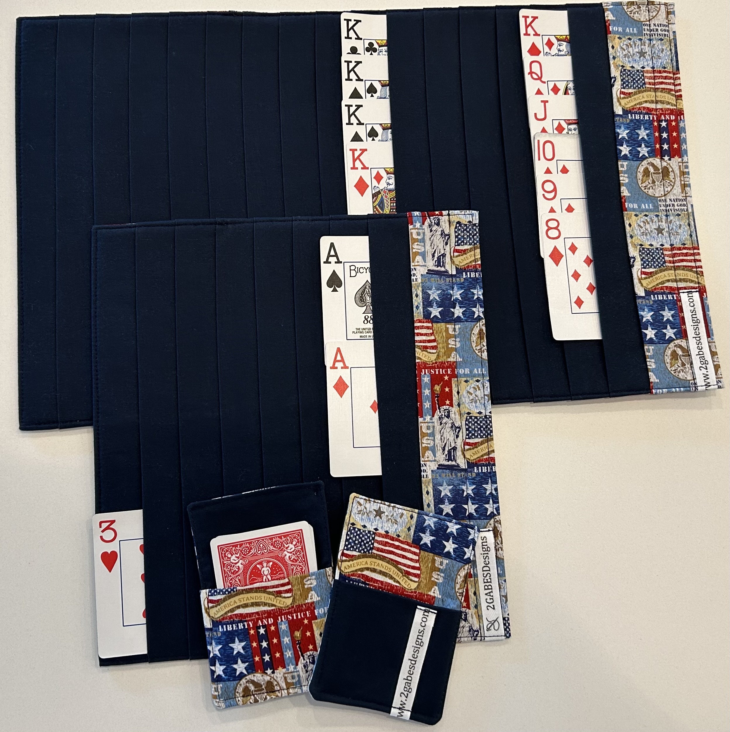 Card Organizer Mats for Samba/Queens/Canasta/Triple Play etc...- set of ...