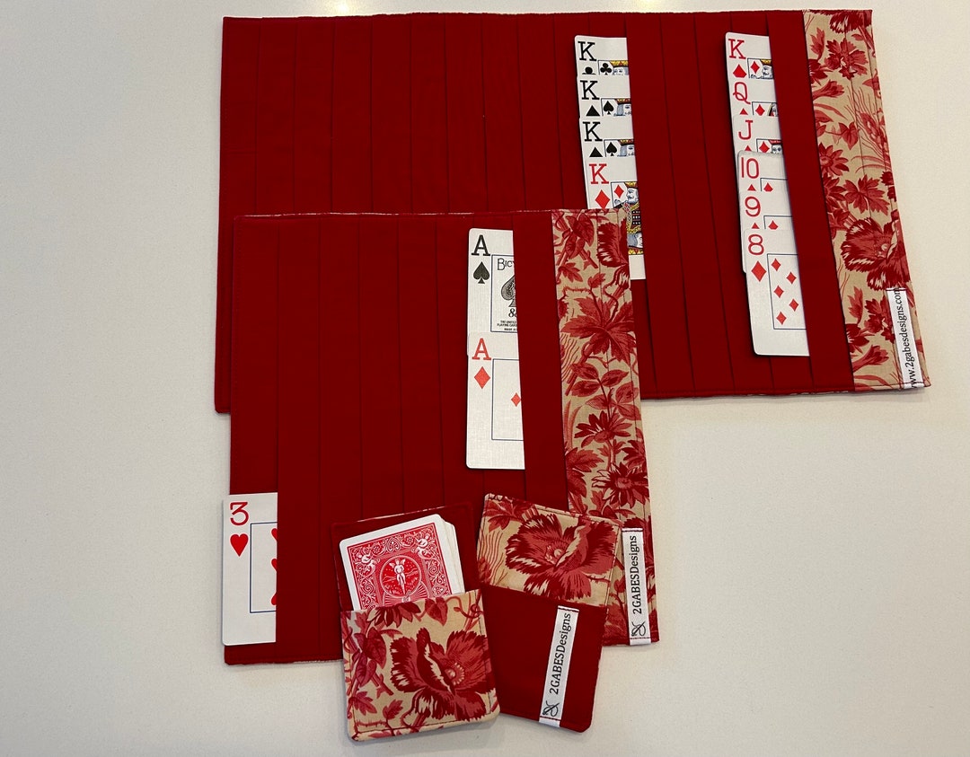 Card Organizer Mats for Samba/queens/canasta/triple Play Etc... Set of ...