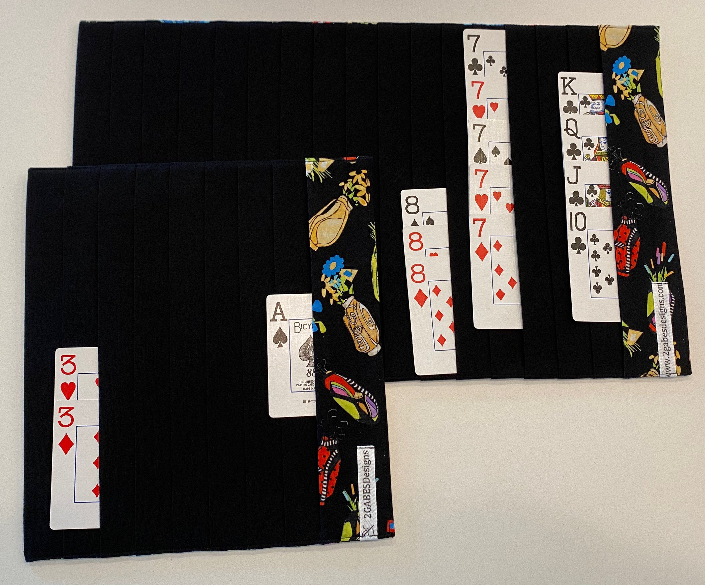 Card Organizer Mat for Samba/Canasta/Triple Play etc...- set of 2 for ...