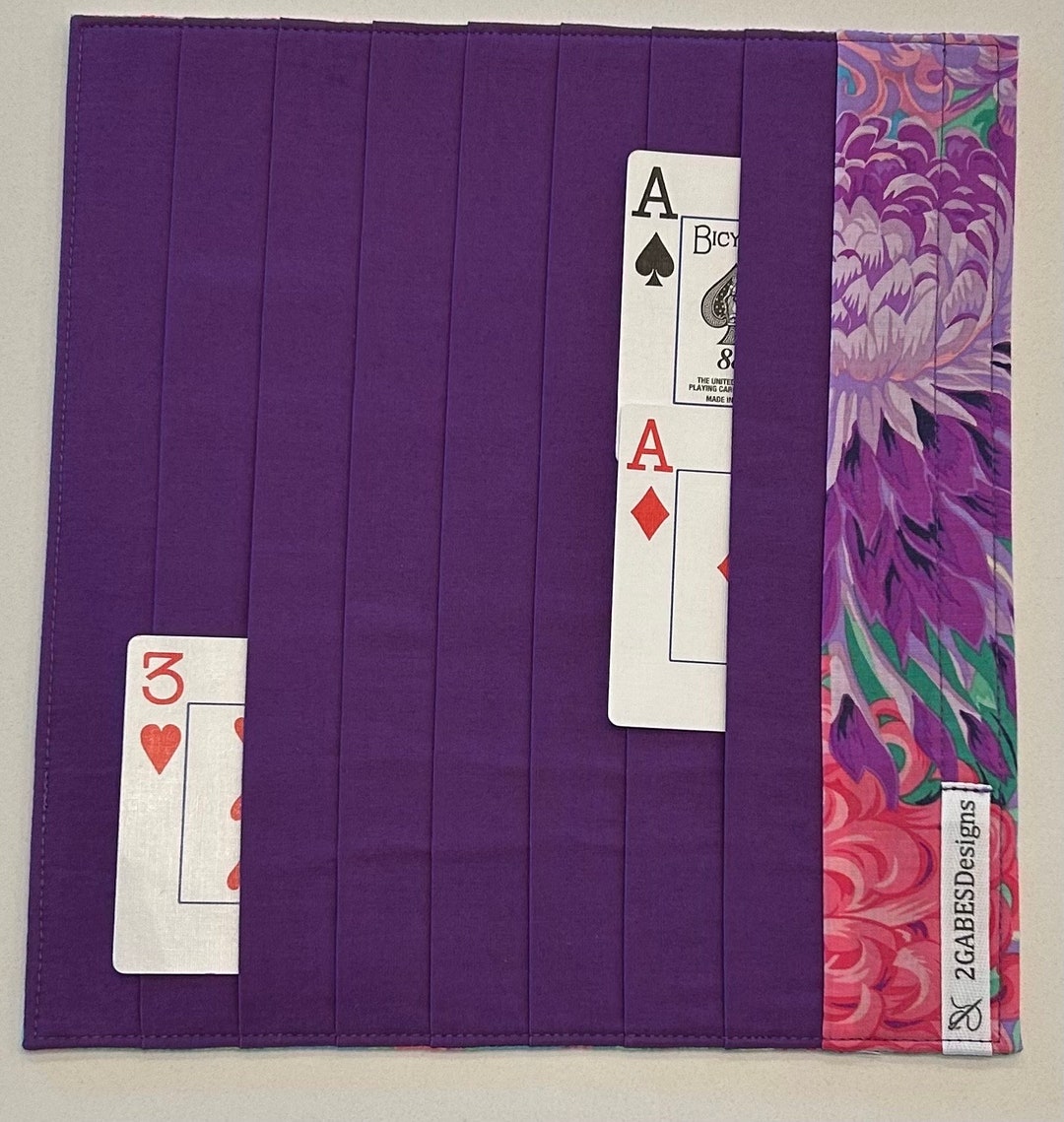 Card Organizer Mat for Samba/canasta/triple Play Etc... for Closed ...