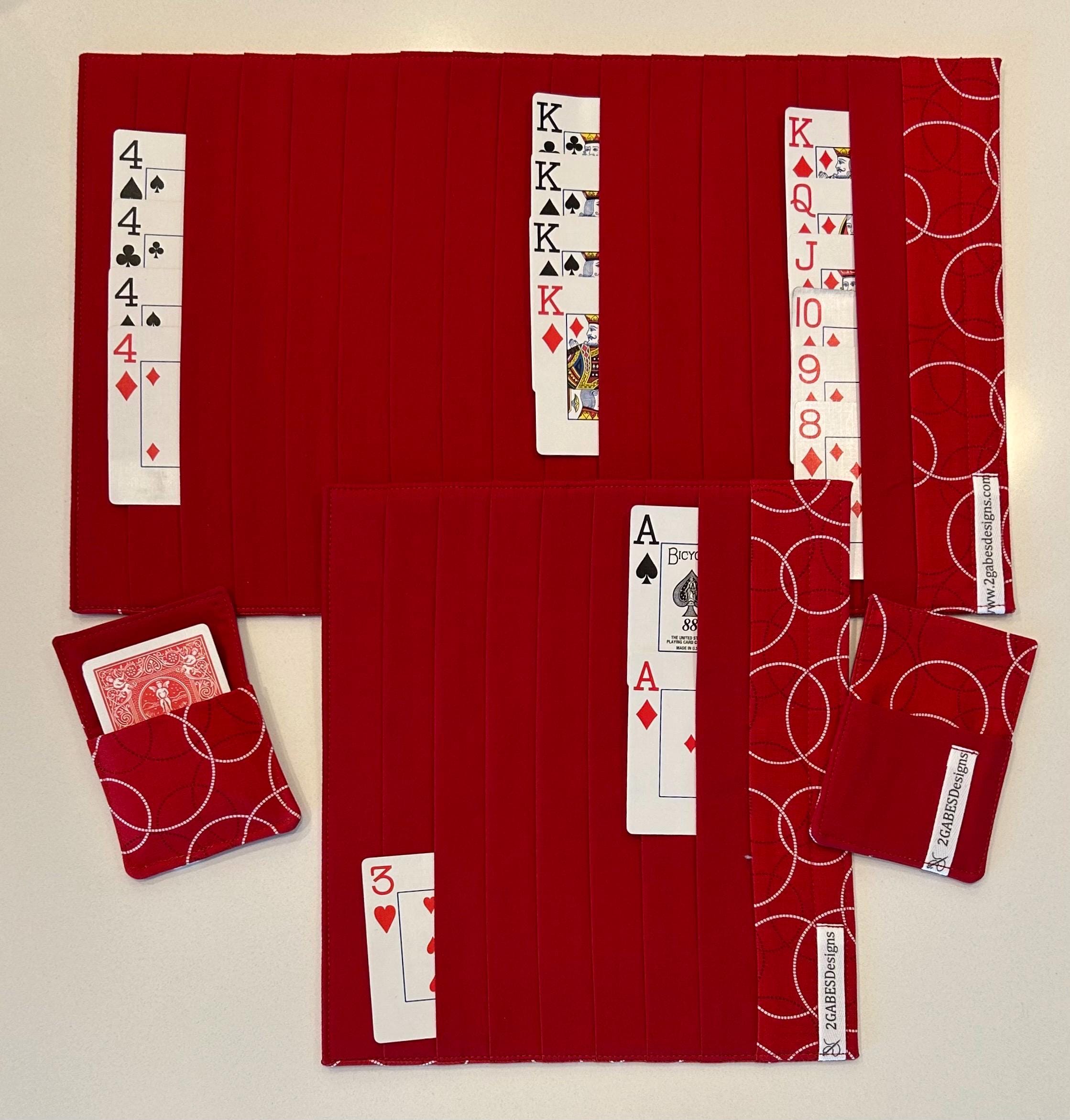 Card Organizer Mats for Samba/Queens/Canasta/Triple Play etc...- set of ...