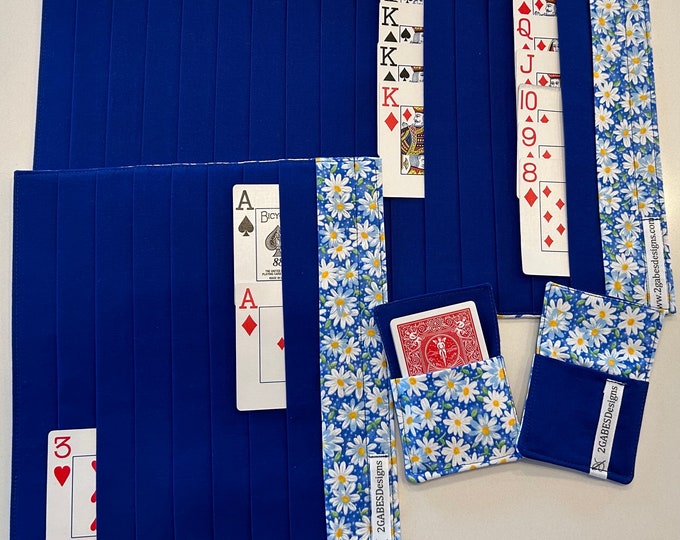 Card Organizer Mats for Samba/queens/canasta/triple Play Etc... Set of ...