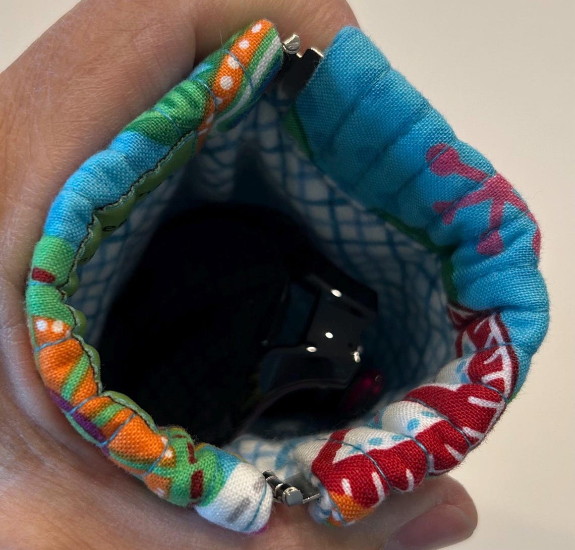 Quilted Sunglasses Case With Flex-frame Closure - Etsy