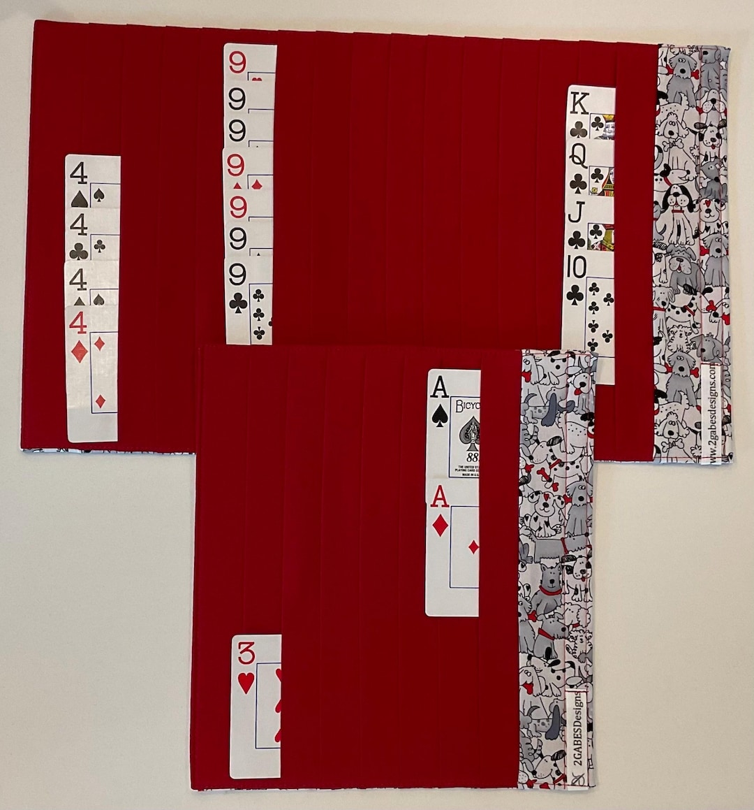 Card Organizer Mats for Samba/queens/one-eyed Jacks/canasta/triple Play ...