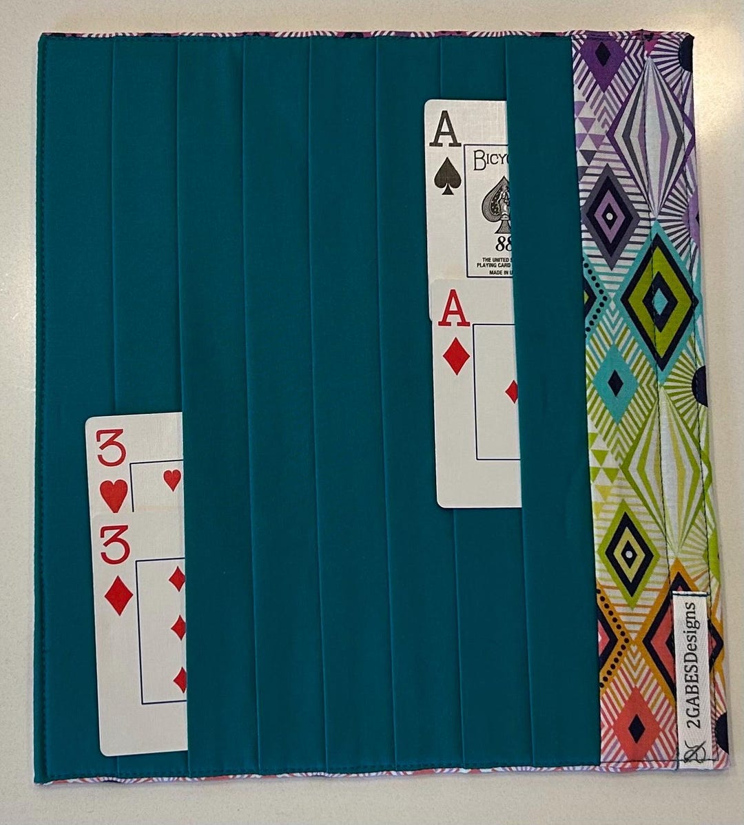 Card Organizer Mat for Samba/canasta/triple Play Etc... for Closed ...