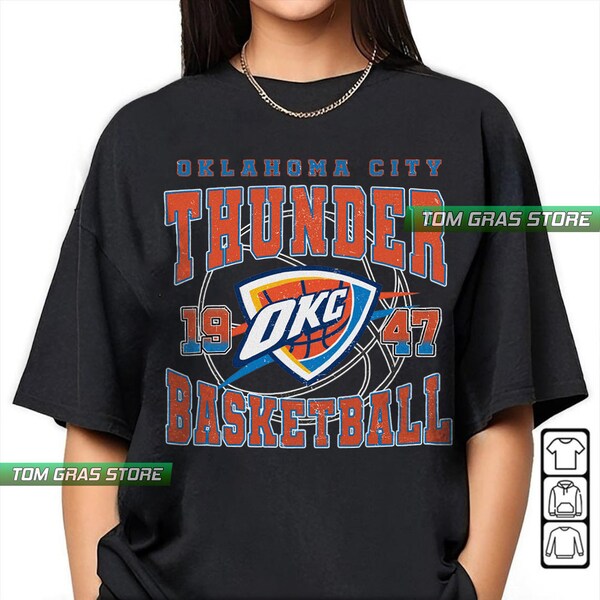Okc Thunder Shirt - Etsy
