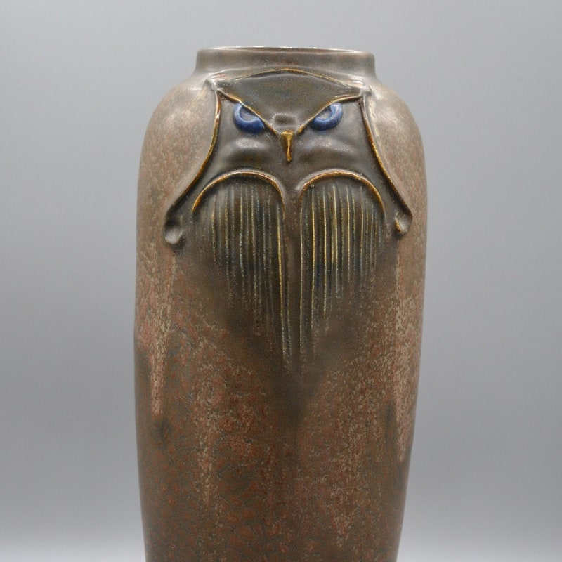 Art Pottery Owl - Etsy