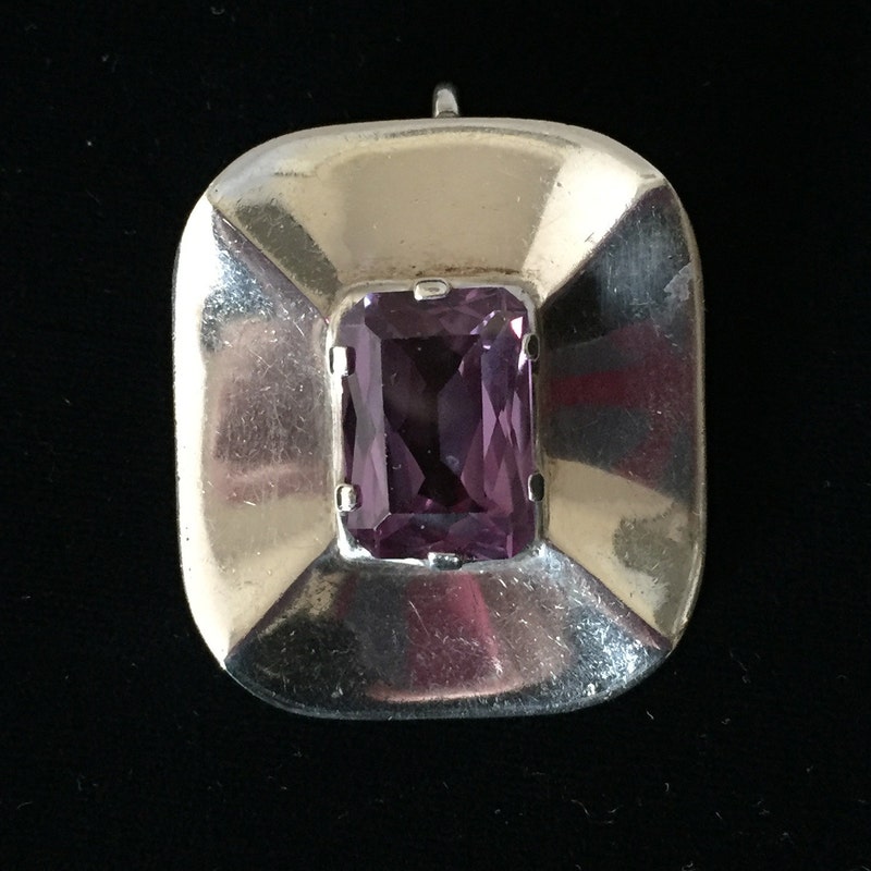 Alexandrite Brooch - Etsy
