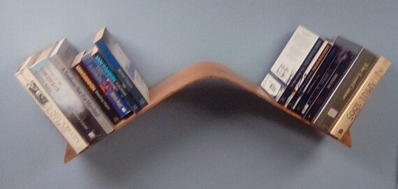 Steam-bent Bookshelf - Etsy