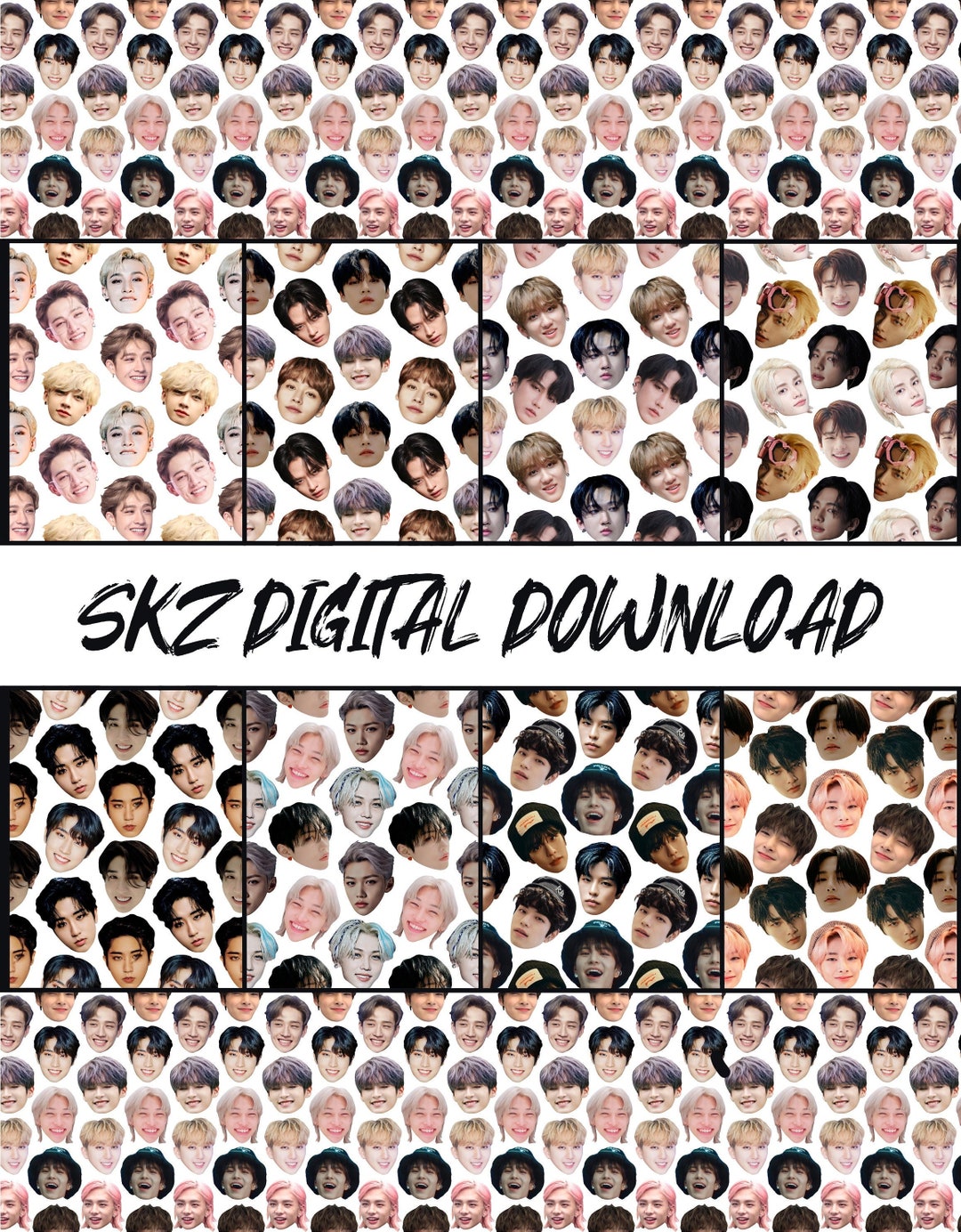 Stray Kids Faces! - Digital Download - Etsy