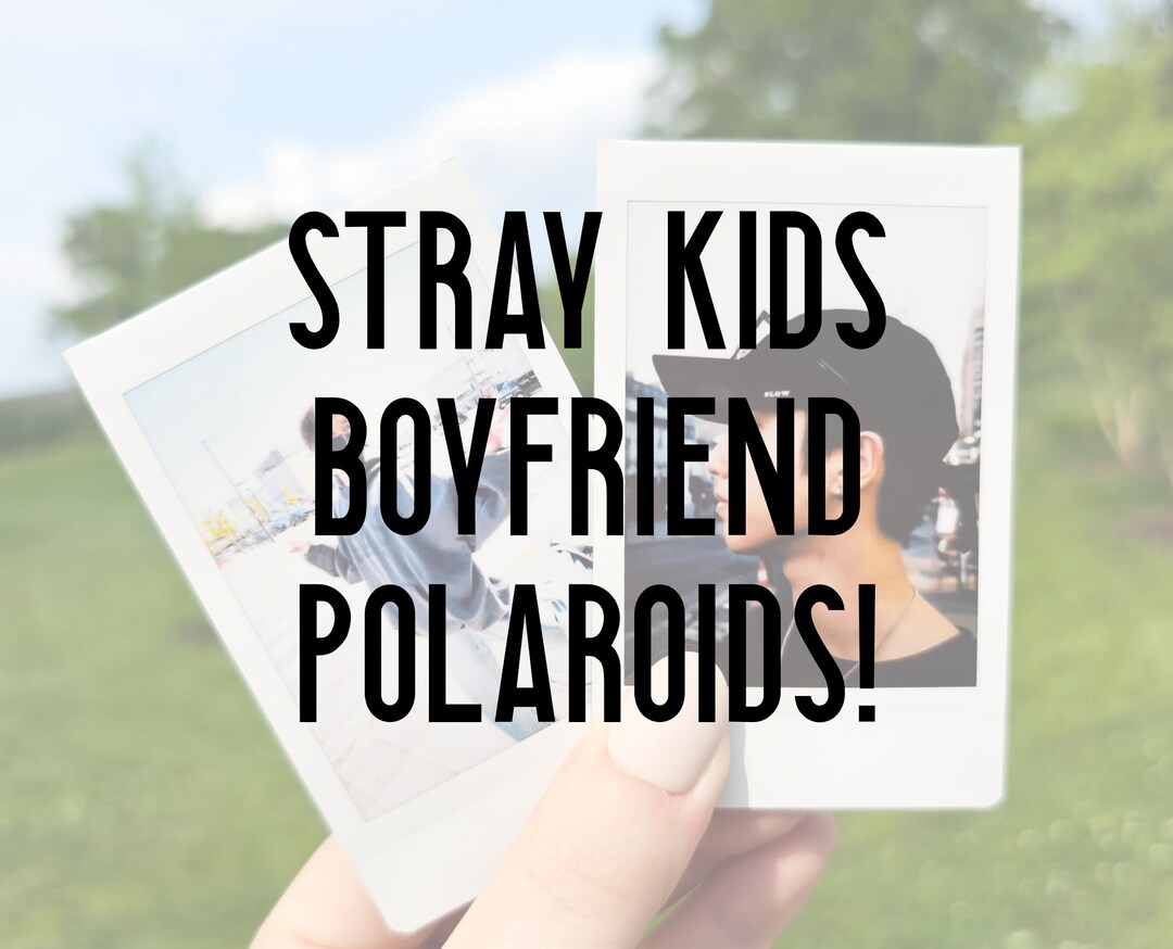 Stray Kids Boyfriend Polaroids! - Etsy