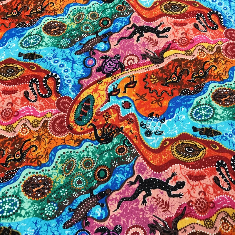 Aboriginal Fabric - Etsy