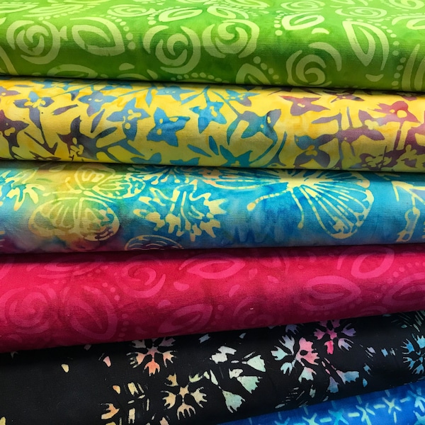 Cotton Batik Fabrics - Etsy