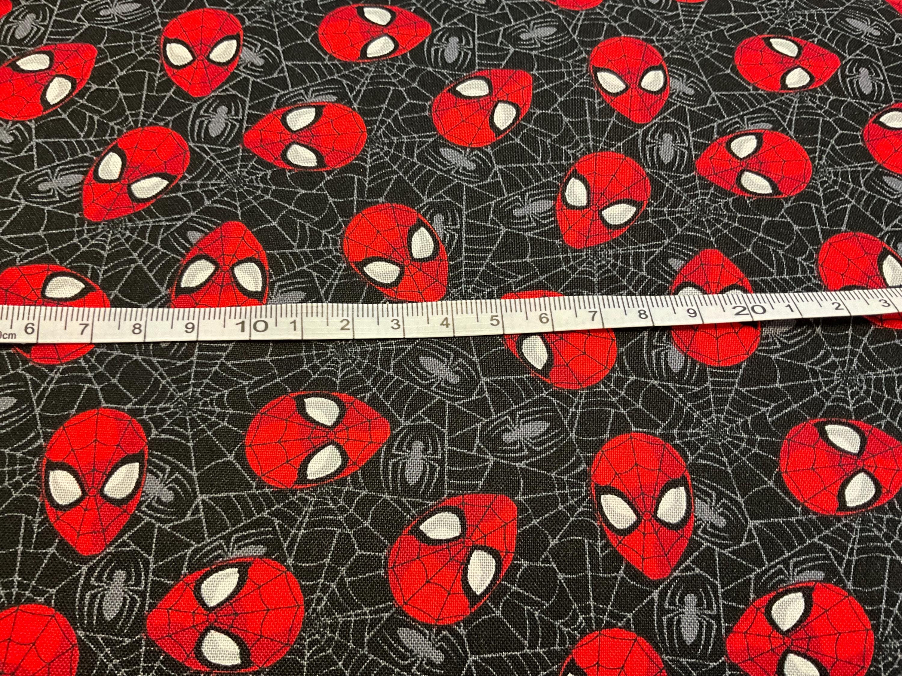 Licensed Spiderman Fabric, Marvel Comic 100% Cotton, Camelot - Etsy