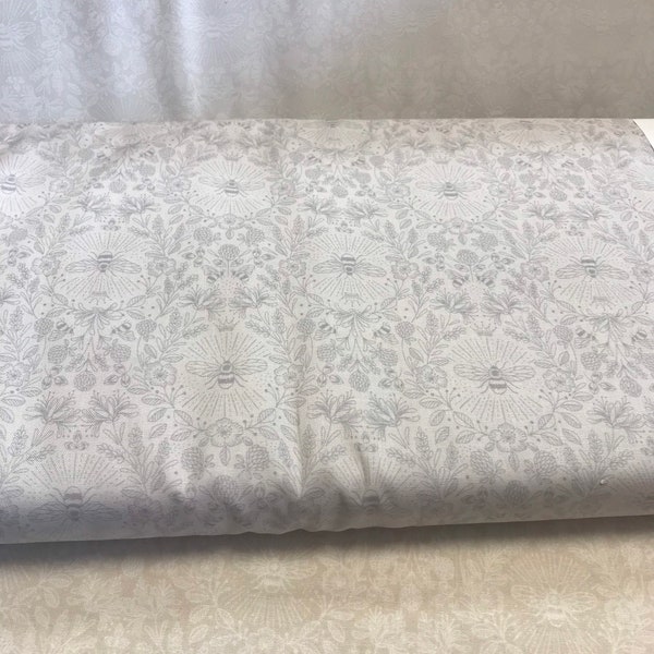 White Tonal Fabric - Etsy