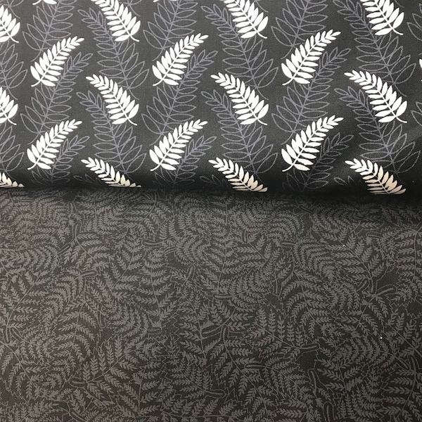 Fern Print Cotton Fabric - Etsy