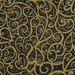 100% Cotton Kiwiana Ponga Koru Swirls Abstract Print. Moko. Suitable ...