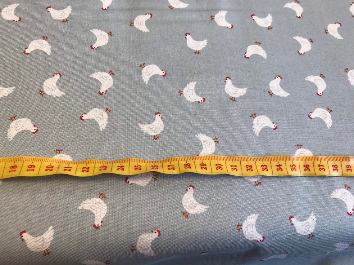 Country Farm Fabric. 100% Cotton Material. Farmlife Farming - Etsy UK