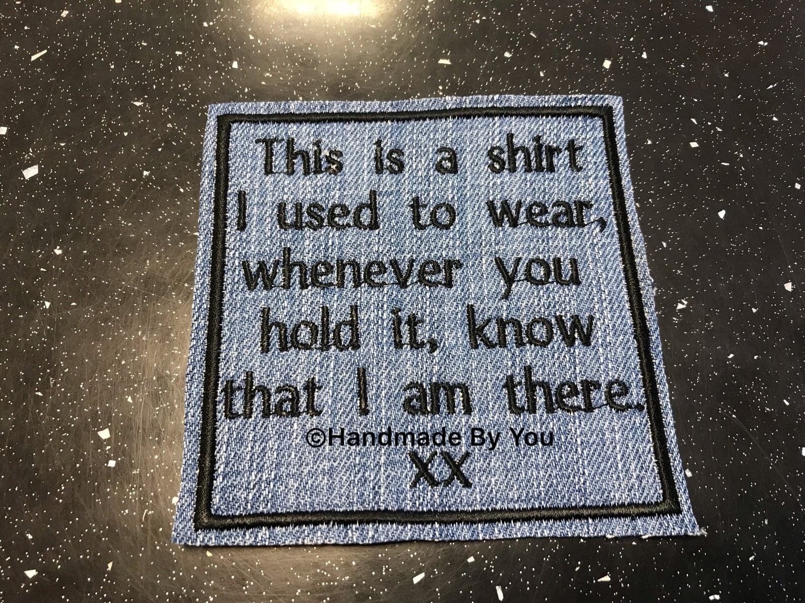 Memory Patch. Keepsake. Memory Bear. Denim Patch. Memory | Etsy