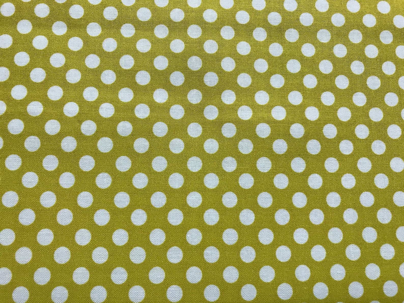 100% cotton polka dot dotty spot fabric. Quilting | Etsy