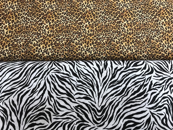 100% Cotton Animal Print fabric from Timeless Treasures. | Etsy