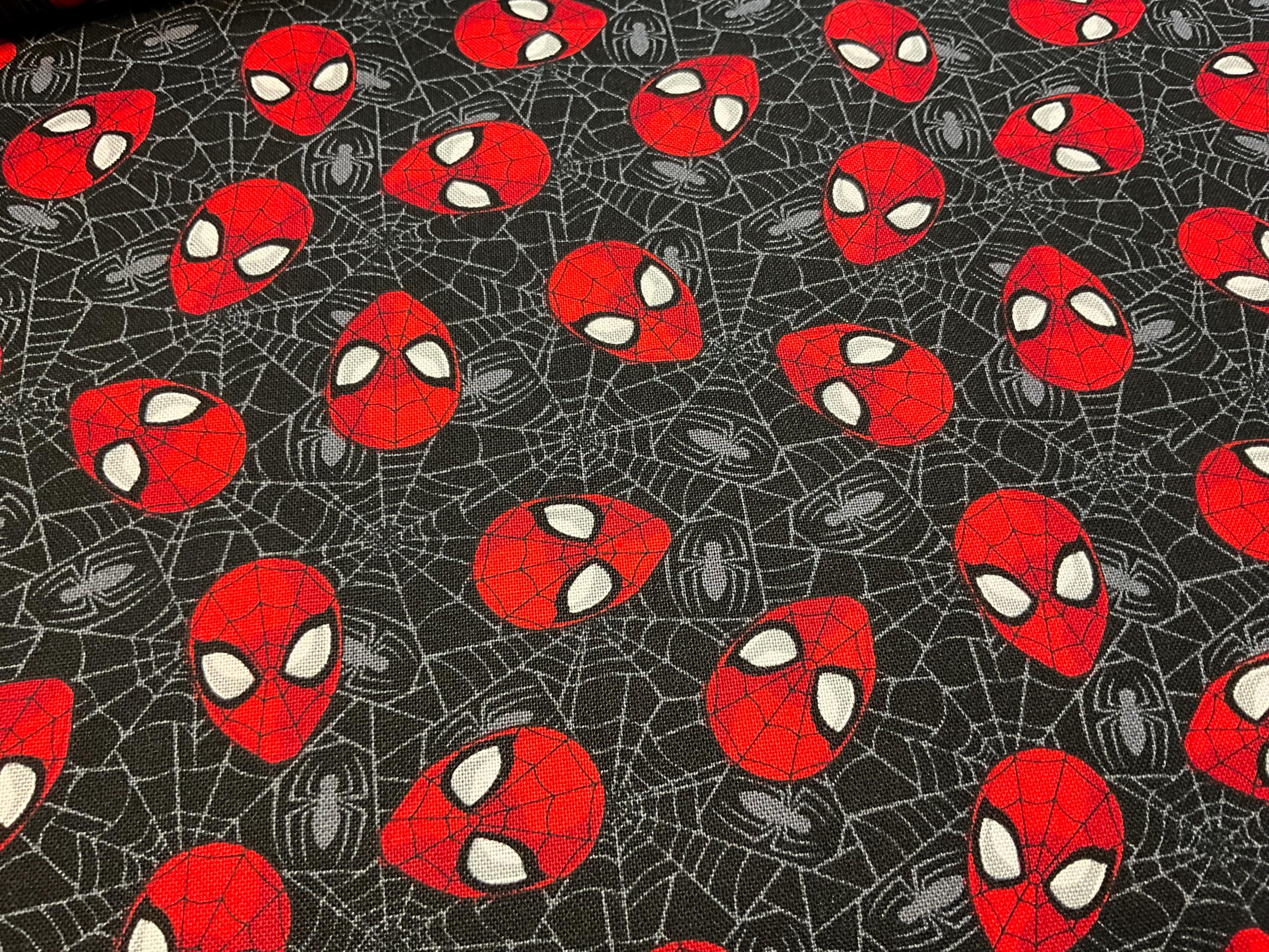Licensed Spiderman Fabric, Marvel Comic 100% Cotton, Camelot - Etsy
