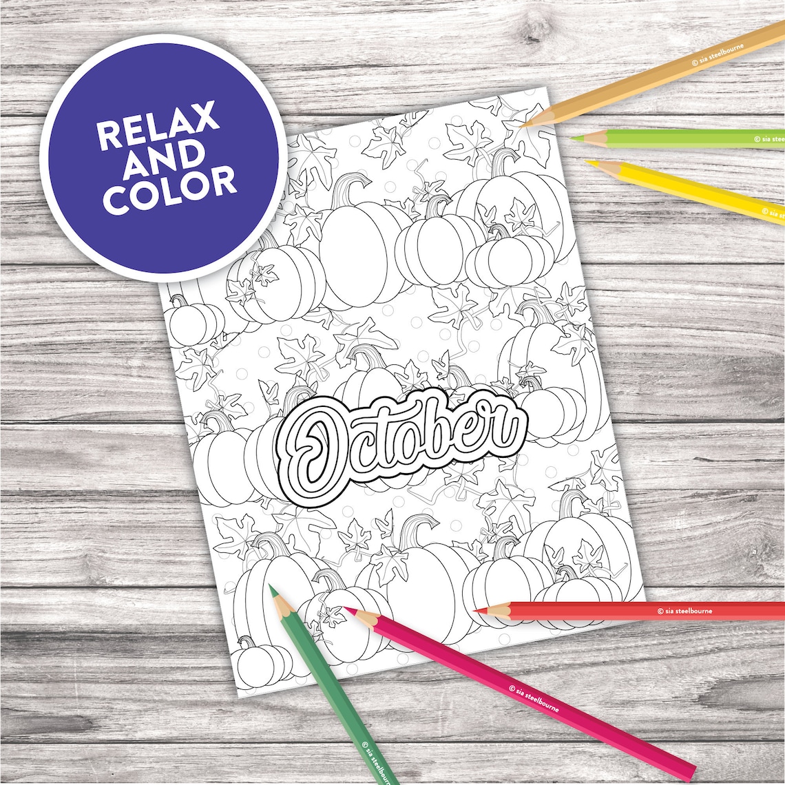 Printable Coloring Planner Insert Bullet Journal Erin | Etsy Canada